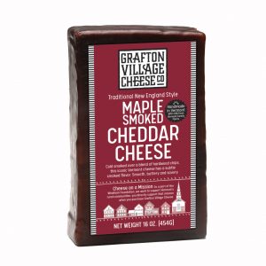 Maple Smoked Cheddar – Grafton Village Cheese