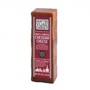 Maple Smoked Cheddar – Grafton Village Cheese