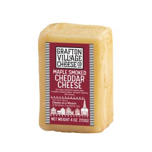 Maple Smoked Cheddar | Grafton Village Cheese