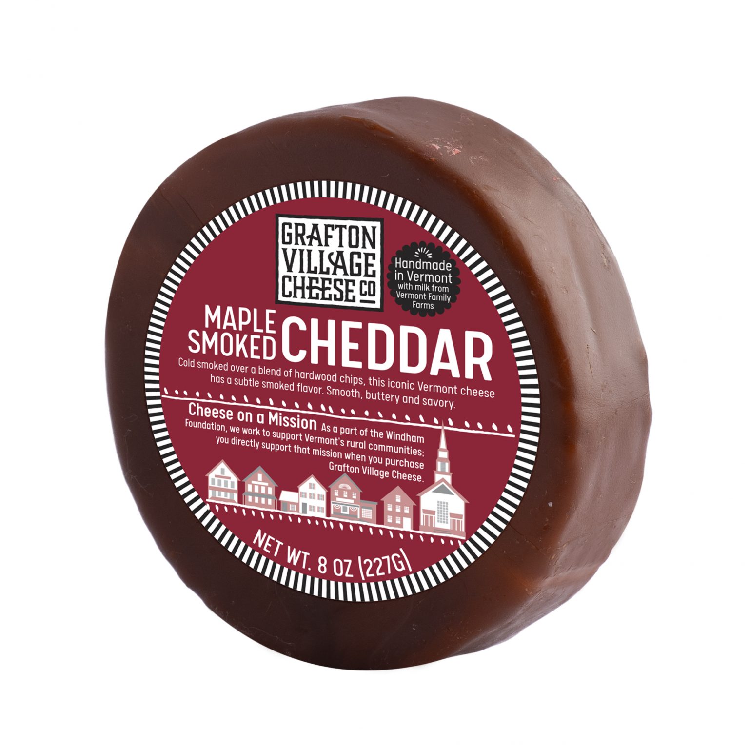Maple Smoked Cheddar – Grafton Village Cheese