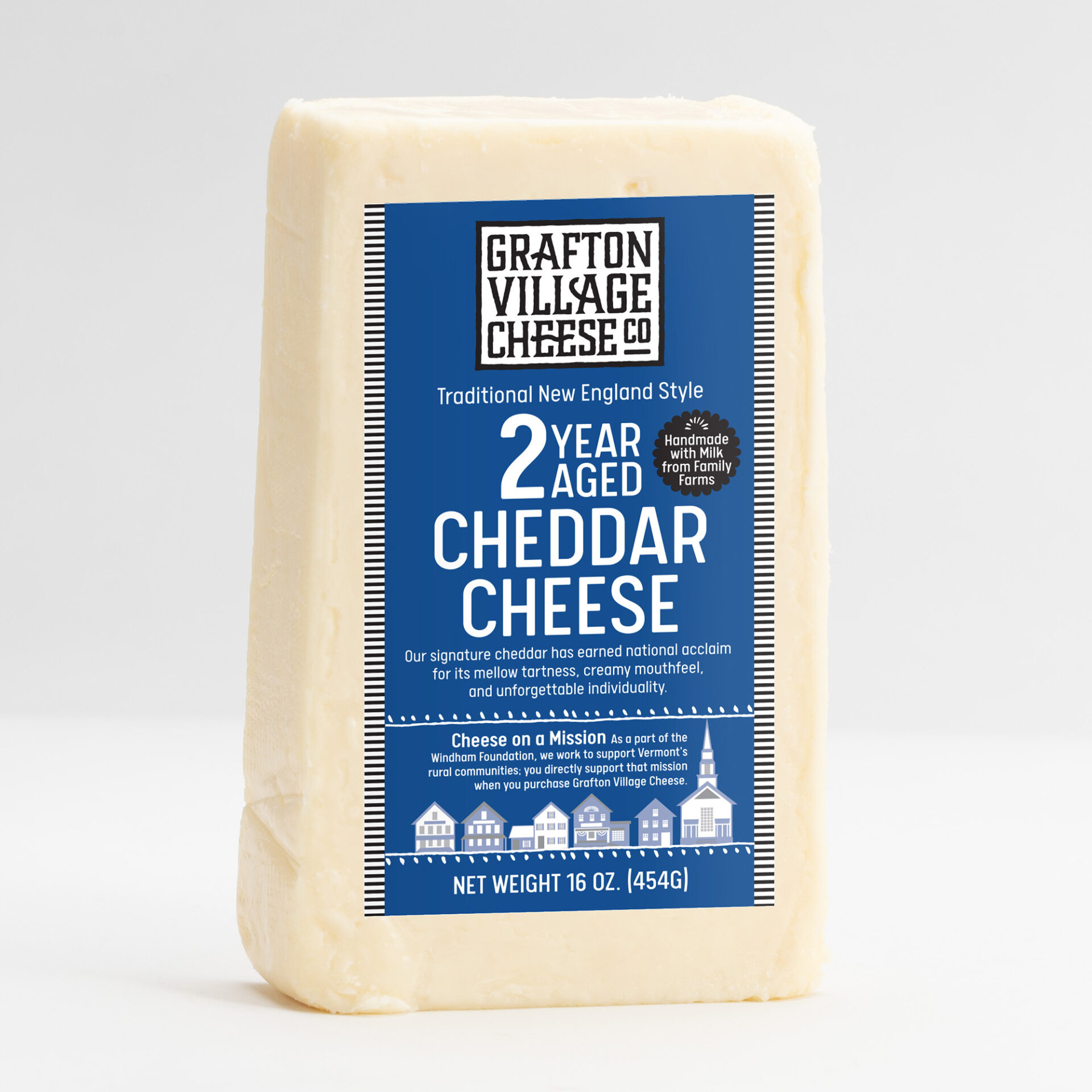 2 Year Aged Cheddar | Grafton Village Cheese