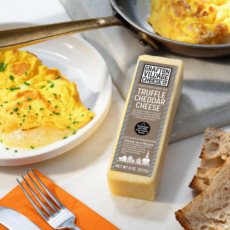 Truffle Cheddar Cheese | Grafton Village Cheese