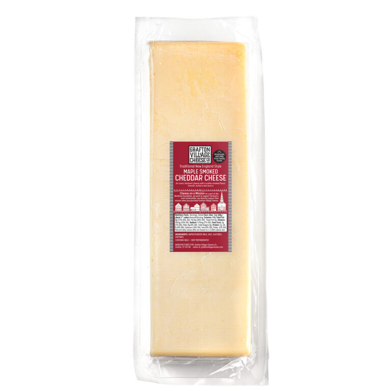 Wholesale Maple Smoked Cheddar | Grafton Village Cheese